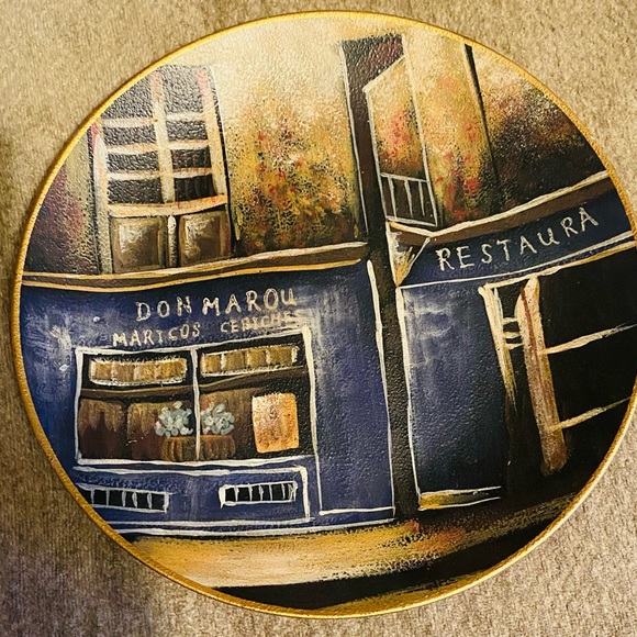 leone claude | Other | Vintage Plate Of Leon Claude Venezia 941213 Rue ...